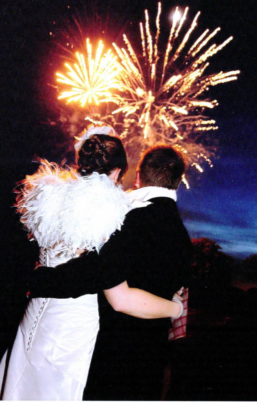 Confetti Wedding Fireworks Display - 1st Galaxy Fireworks