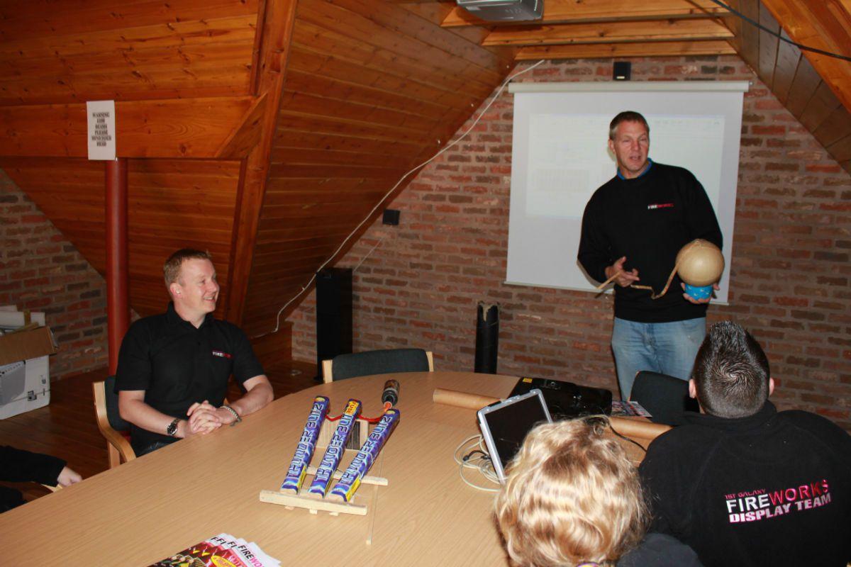 Fireworks Training Courses - 1st Galaxy Fireworks